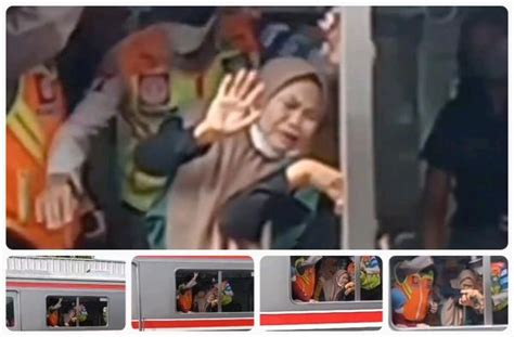 Viral Jari Tangan Penumpang Wanita Terjepit Jendela KRL, KAI Commuter Beri Penjelasan