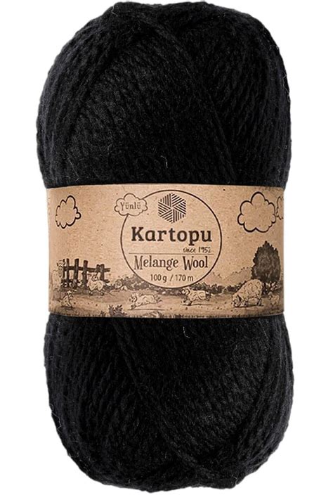 Kartopu Melange Wool El Örgü Ipi Siyah K940 Fiyatı, Yorumları - Trendyol