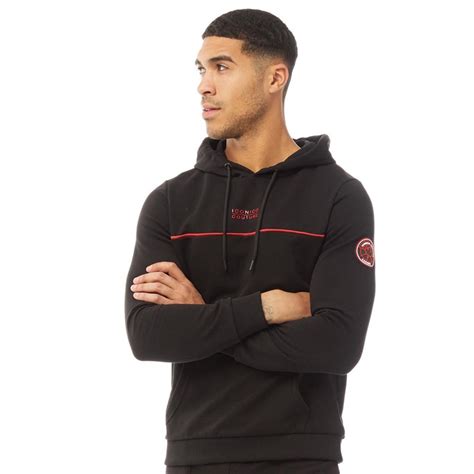 Buy Iconico Couture Mens Explorer Hoodie Black