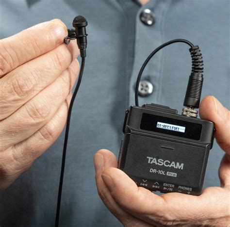 Tascam DR-10L Pro with 32-Bit Float Recording & Timecode Support ...