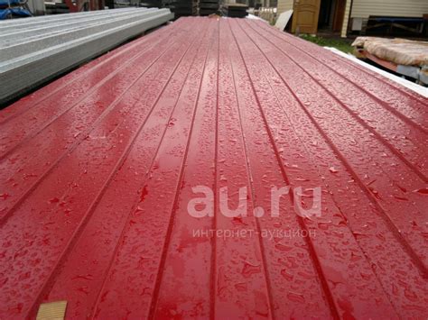 Профнастил Профлист С8. Размер 1.2х2 м RAL 3005 цена за лист — купить в ...
