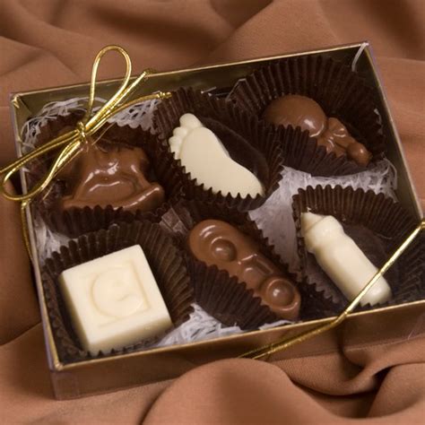 Baby chocolate themed box - Virginia's Finest Chocolates