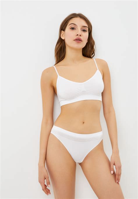 Бюстгальтер Pompea BRASSIERE SEAMLESS, цвет: белый, MP002XW13COR ...