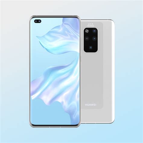 Dazzling concept renders give a first glimpse at the Mate 30 Pro ...