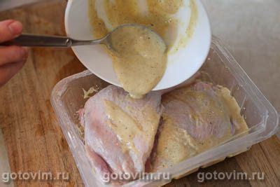 Утиные ножки в горчичном маринаде. Рецепт с фото