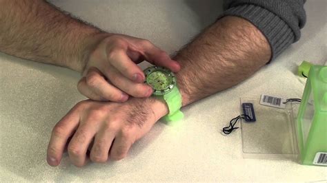 Ice Watch Unboxing, Review - Ice-Glow - Glow green - YouTube