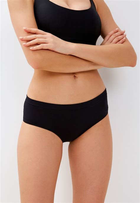 Трусы Pompea PM NEW CULOTTE SEAMLESS, цвет: черный, MP002XW0KQLN ...