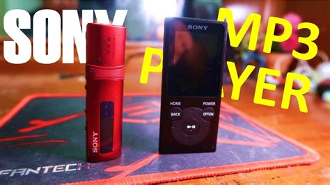 Sony Walkman NW-E394 & NWZ-B183F MP3 Player Unboxing & Review - YouTube