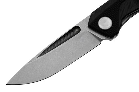 ANV Z200, VZ200-043, Sleipner, Linerlock, Black G10, pocket knife ...