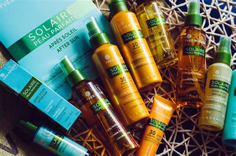 Средства для загара от Yves Rocher.