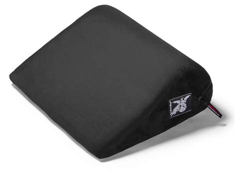 Liberator Малая подушка для любви Liberator Retail Jaz из черной замши ...