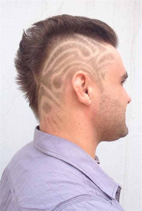 Hair tattoo для мужчин и женщин. Hair tattoo узоры на голове в центре ...