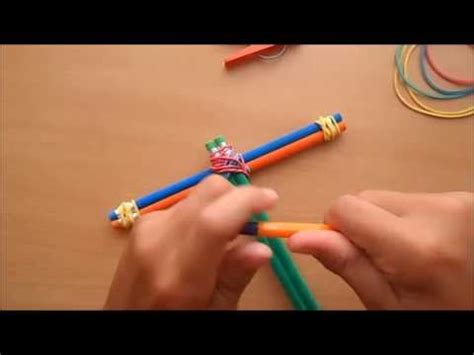 КАК СДЕЛАТЬ МИНИ АРБАЛЕТ ИЗ КАРАНДАШЕЙ - YouTube