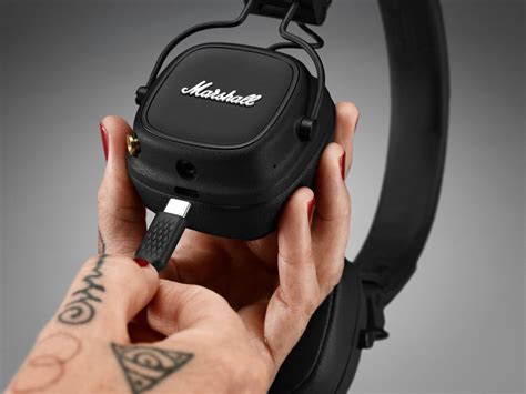 Marshall Major IV: Kopfhörer mit Wireless Charging für 80 Stunden Musik ...