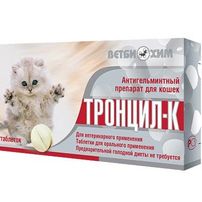 Пирантел для животных: эффективность и дозировки