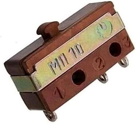 Микровыключатель МП10 1CO микрошток ᐈ Укрлифт