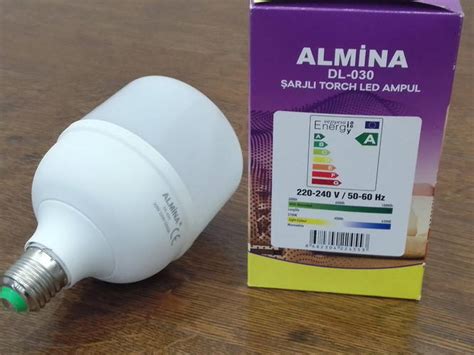 Купить Цокольная аккумуляторная лампочка Almina DL-030, цена 549 ...