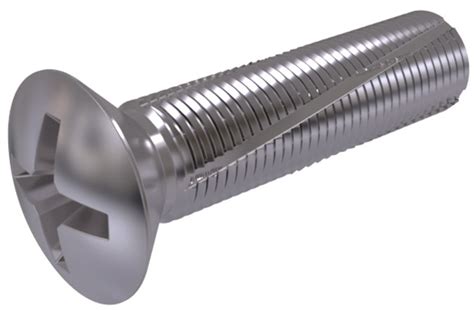 DIN 7516 E - Self-tapping screws raised countersunk Phillips, Form E