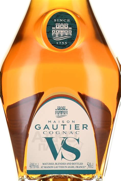 Cognac Maison Gautier VS - купить коньяк Мезон Готье ВС 0.5 л - цена
