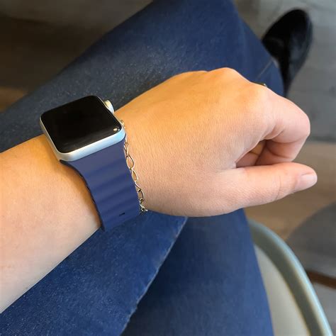 Apple Watch ocean band - middernachtblauw - 123watches B.V.