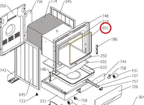 Уплотнитель двери 593515 духовки Gorenje - Всем запчасть