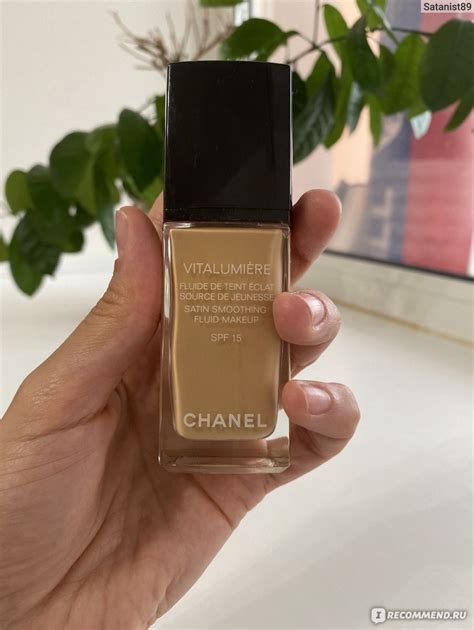 Тональный крем Chanel Vitalumiere - «Понравилось всё: оттенок, легкая ...