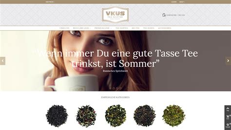 VKUS Tea Master - Web24 Ltd.