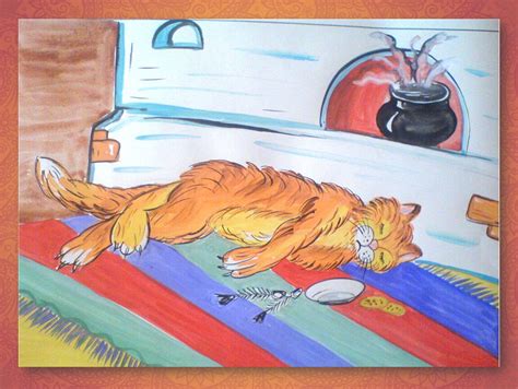 Кот ворюга рисунок детский (55 фото)