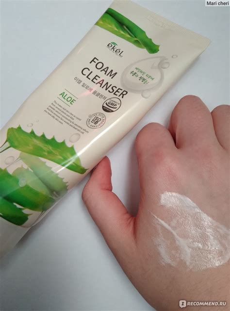 Пенка для умывания Ekel Aloe foam cleanser - «Бюджетная корейская пенка ...