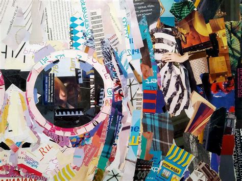 коллаж, слава зайцев, коллаж из журналов, искусство коллажа, collage ...