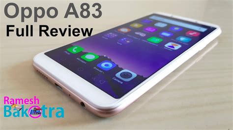 Oppo A83 Unboxing and Full Review - YouTube