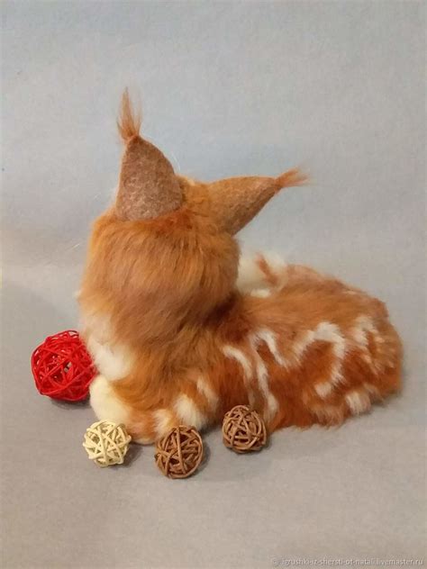 Войлочная игрушка: Кошка Мейн кун – купить на Ярмарке Мастеров ...