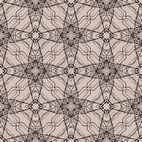 Muster mit dekorativen Formen in ... | Vektorgrafik | Colourbox