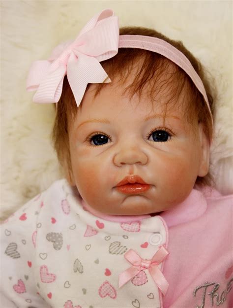 Кукла Reborn Baby, 22-дюйма 55 см для новорожденных, силиконовая одежда ...