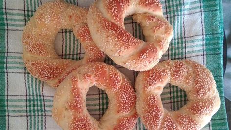 Мягкие и очень вкусные домашние бублики. Симиты турецкие бублики. - YouTube
