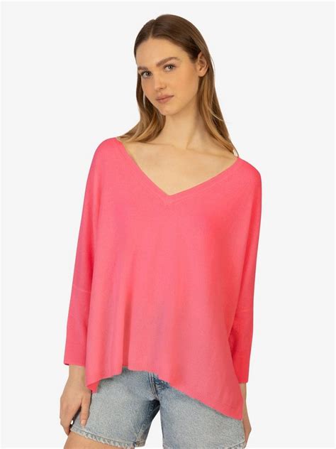 Rainbow Cashmere Kaschmirpullover aus Wolle-Kaschmir-Mischung ...