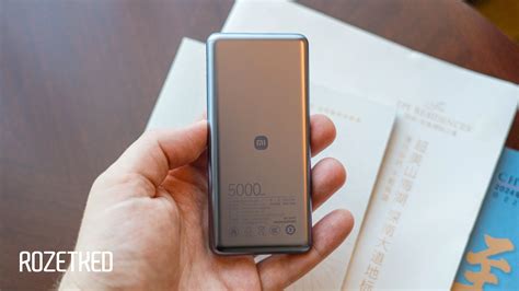 Ультрабыстрый обзор ультракомпактного пауэрбанка от Xiaomi — 5000 мАч в ...