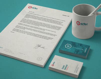 [DcTec] Brand Identity | Behance