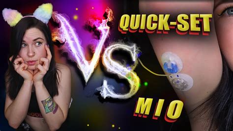 И ЭТО ПО ВАШЕМУ ЛУЧШИЙ ИНФУЗИОННЫЙ НАБОР!? | Quick-set или Mio ...