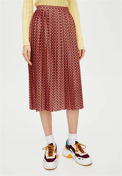 Юбка Pull&Bear, цвет: мультиколор, IX001XW004SM — купить в интернет ...