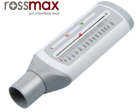 Пикфлоуметр ROSSMAX PF120A для измерения пиковой скорости выдоха 60-800 ...
