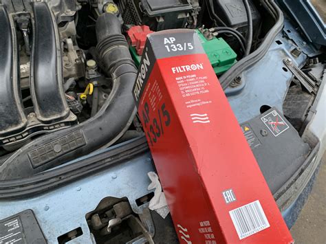 Фильтрон фильтр воздушный. — Renault Duster (1G), 2 л, 2015 года ...