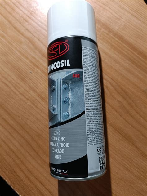 Spray zincagem Zincosil 400ml | Rodrisystem - Especialistas em Colisão
