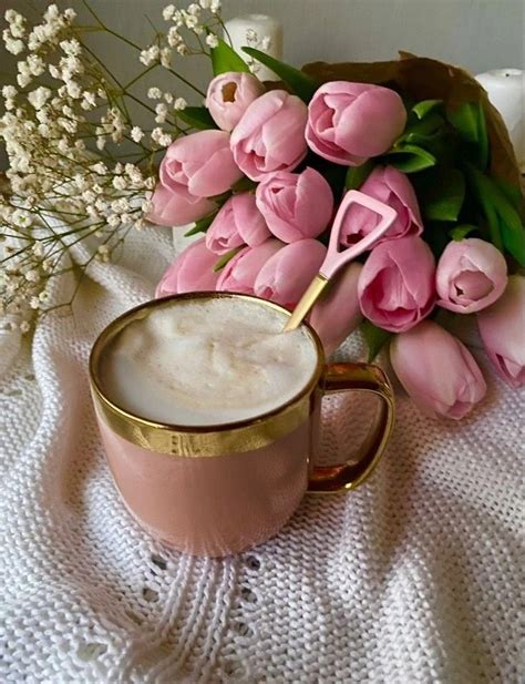 Pin by Светлана 🤍💙 on ЧАЙ КОФЕ | Coffee flower, Good morning coffee ...