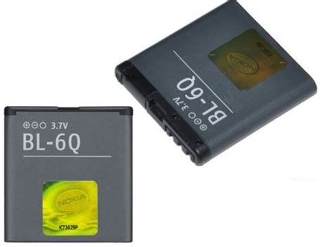 Original Nokia Battery BL-6Q for Nokia 6700 Classic Illuvial Phone Accu ...