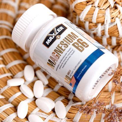 Maxler Magnesium B6 — купить магний с витамином Б6 в таблетках недорого ...