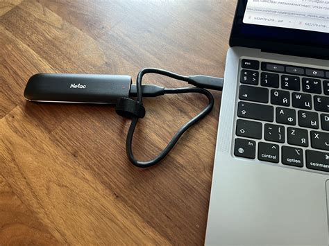 Внешний накопитель SSD Netac ZX 1TB USB3.2 Gen2 (NT01ZX-001T-32BK ...
