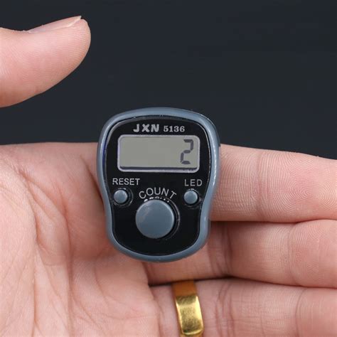 Jual Tasbih Digital LED NO ALARM Cantik Swarovski JXN BUZZER Counter ...