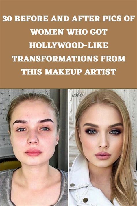 30 before and after pics of women who got hollywood like transformations from this makeup artist ...