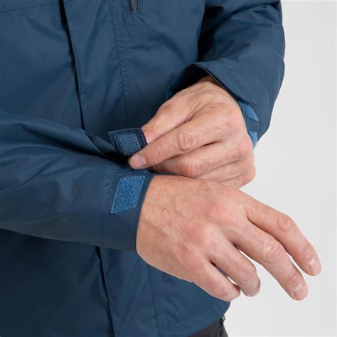 Quechua Men's NH500 Imper Waterproof Rain Jacket | Decathlon